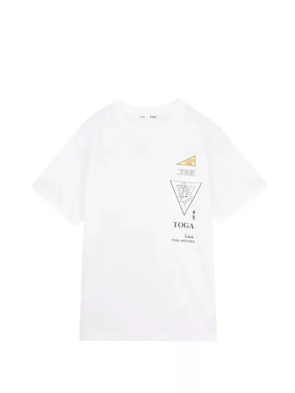 Toga Graphic-print T-shirt - White