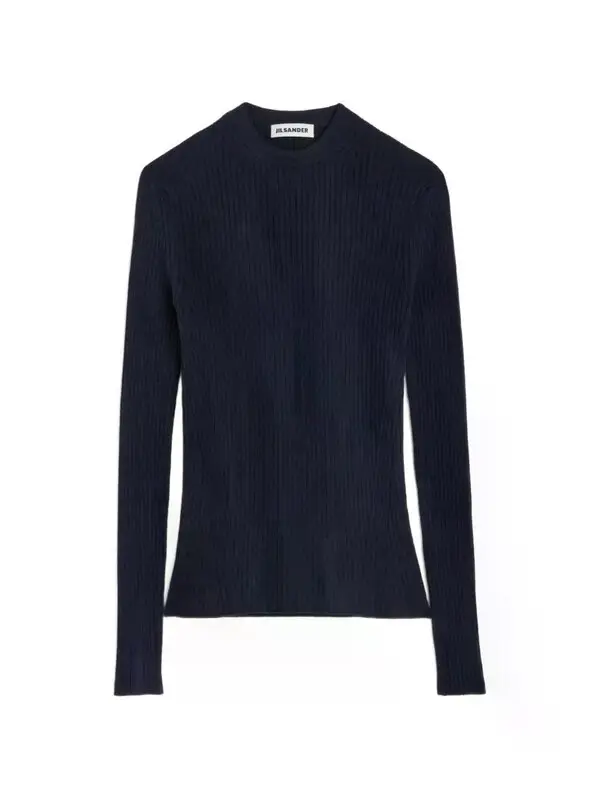 JIL SANDER Ribbed-knit Lightweight Sweater