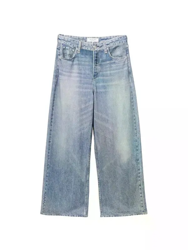 Rag & Bone Rb Miramar Andi Wide-leg Jeans - Blue