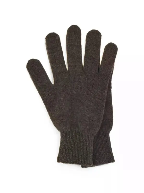 VANISE Cashmere Gloves - Brown