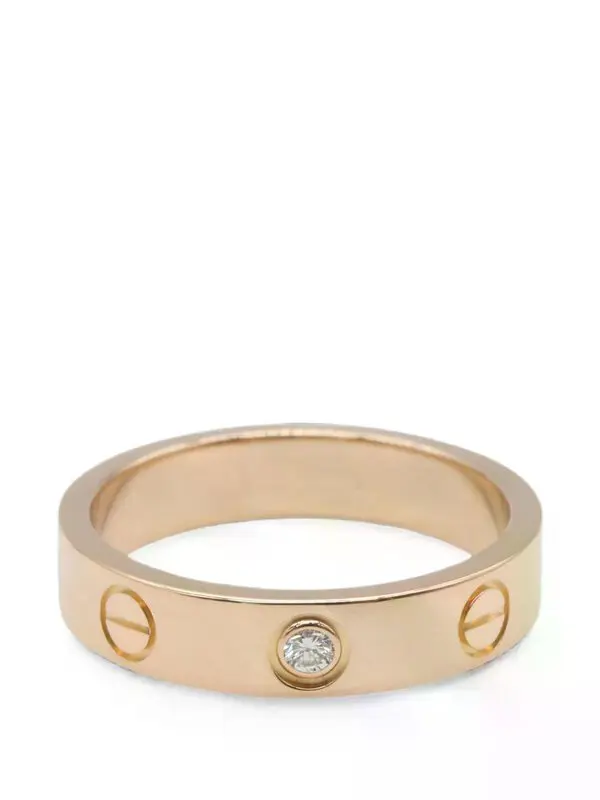 Cartier 2010s Mini Love Diamond Ring