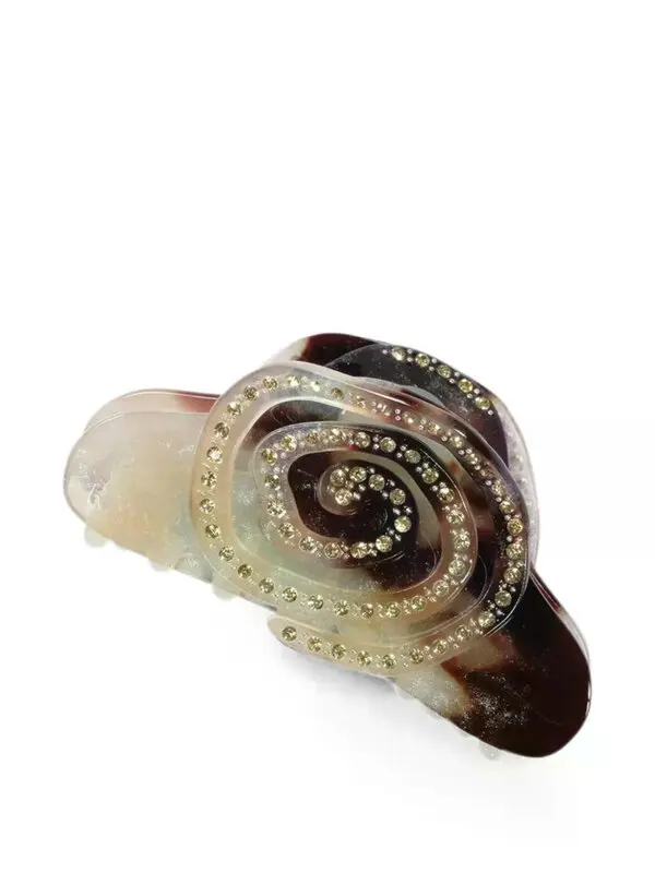 KATYA Crystal Rose Hair Claw