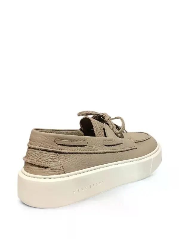 HENDERSON BARACCO Grainy Leather Loafers