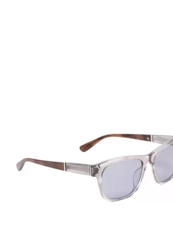 Brunello Cucinelli Rectangular Acetate Sunglasses - Grey