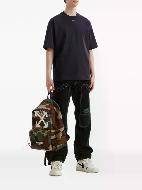 Off-White Arrows Camouflage-print Backpack