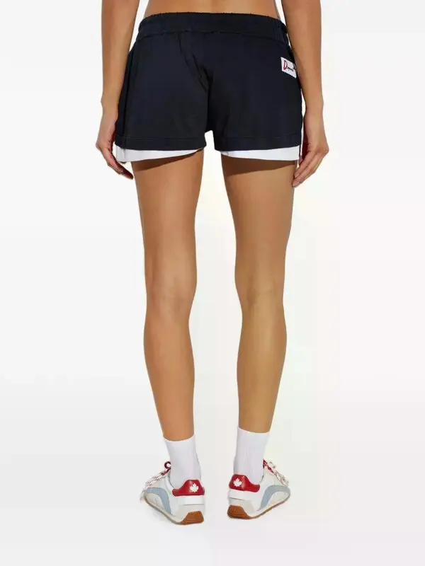 Dsquared2 Layered Drawstring Shorts