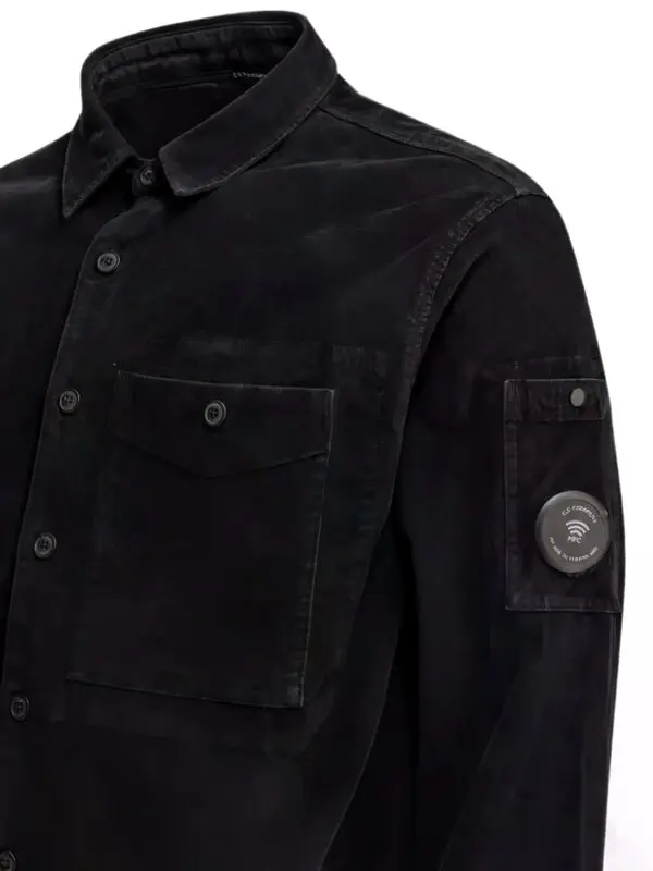 C.P. COMPANY Lens-detail Corduroy Overshirt