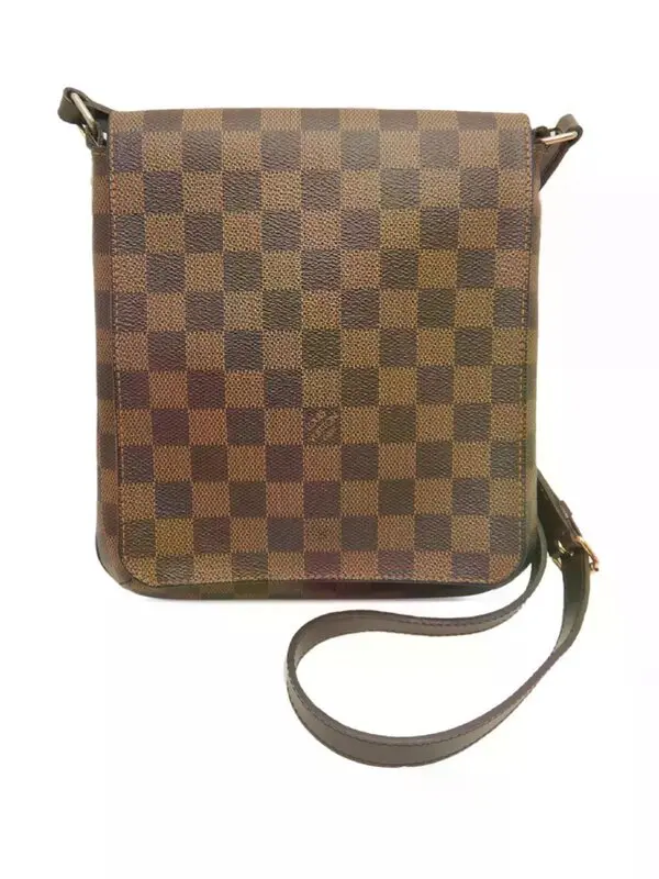 LOUIS VUITTON Damier Ebene Musette Salsa Crossbody Bag