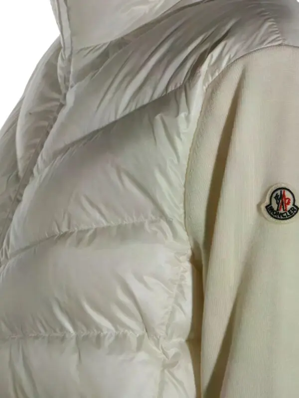 Moncler Padded Wool Zip-up Cardigan