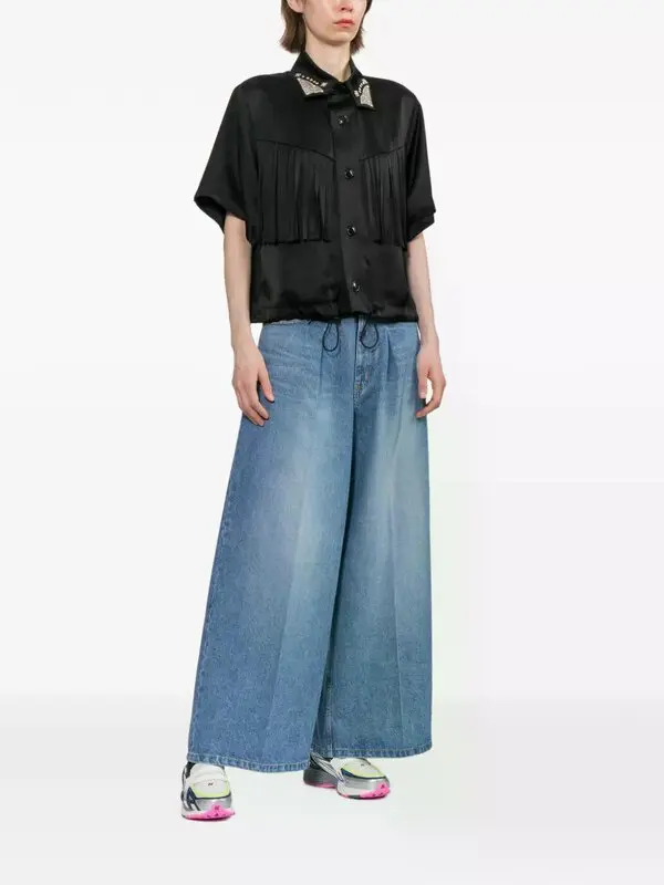 Toga Embellished Fringe Detail Shirt