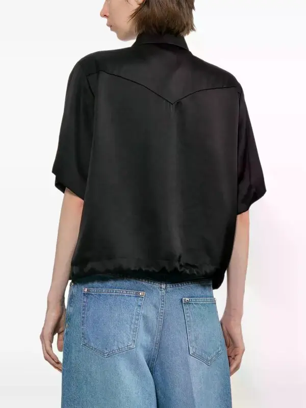 Toga Embellished Fringe Detail Shirt