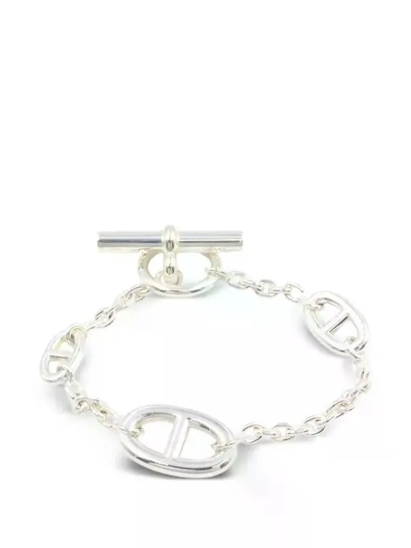 Hermès Sterling Farandole Anchor Bracelet