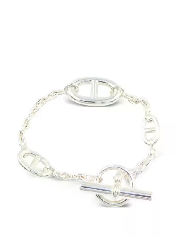 Hermès Sterling Farandole Anchor Bracelet