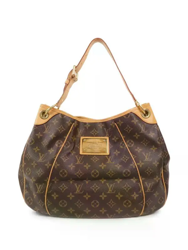 LOUIS VUITTON Monogram Galliera Pm Tote Bag - Brown