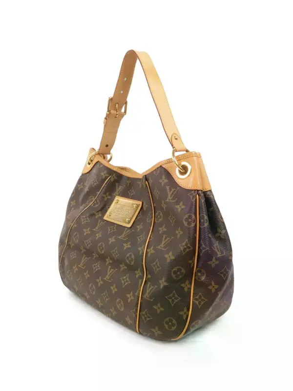 LOUIS VUITTON Monogram Galliera Pm Tote Bag - Brown