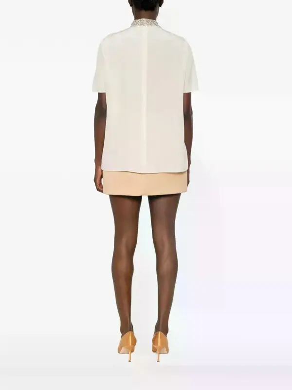 Valentino Garavani Crystal-embellished Blouse