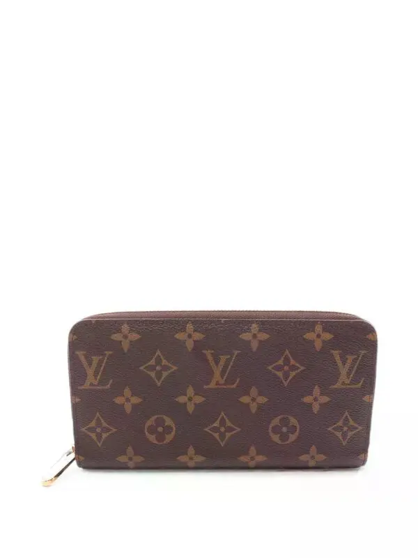 LOUIS VUITTON 2021 Zippy Monogram Canvas Wallet - Brown