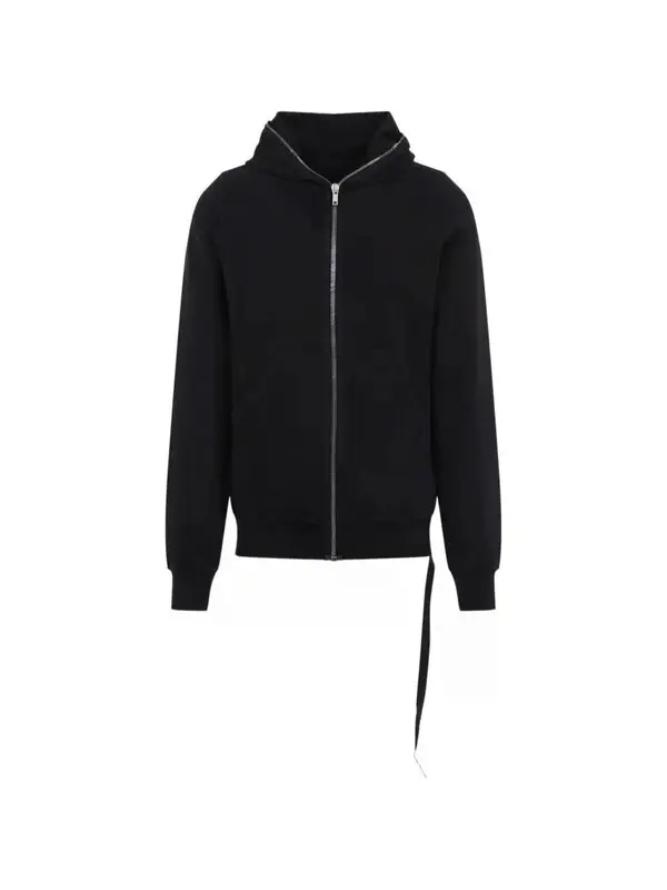 Rick Owens Zip-up Hoodie - Black