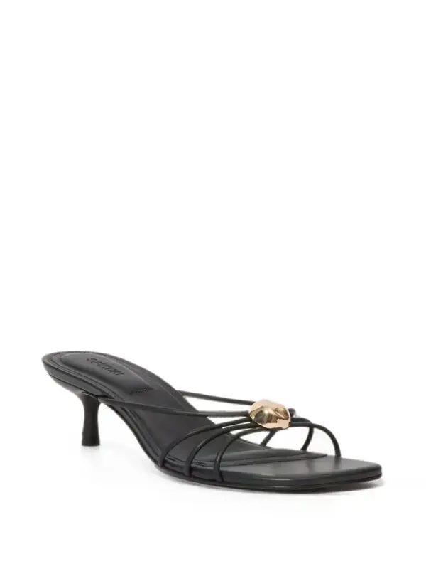 Simkhai Amaya Strappy Sandals - Black
