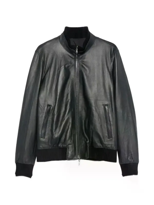 ARTE ANTWERP Leather Bomber Jacket