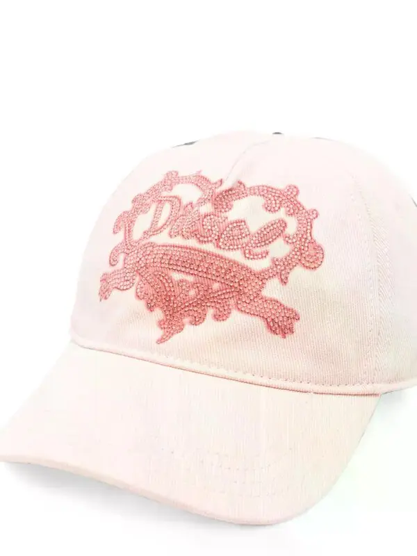 DIESEL® C-rit Crystal-embellished Baseball Cap