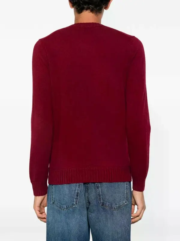 MAGAZZINO RICAMBI Ribbed-trim Crew Neck Sweater