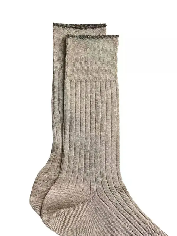 YAHAE Ribbed Knit Socks