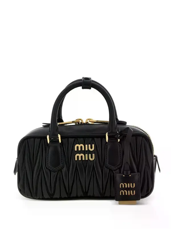 Miu Miu Arcadie Matelassé Nappa Leather Bag