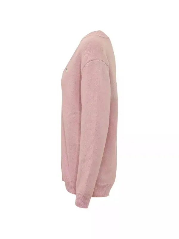 Fiorucci Angels Patch V-neck Sweater