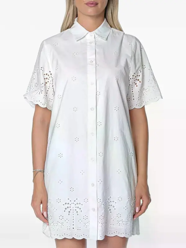 MC2 SAINT BARTH Aurelia Sangallo Embroidered Shirt
