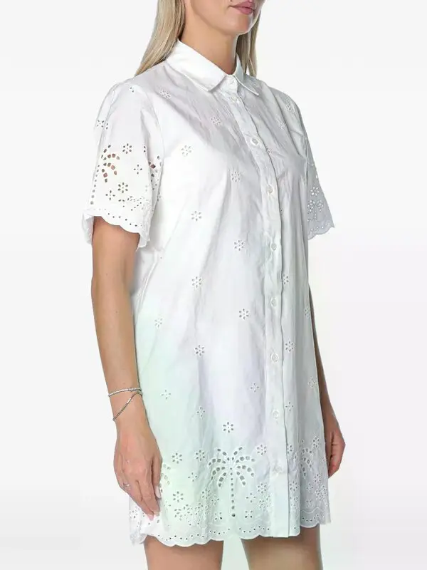 MC2 SAINT BARTH Aurelia Sangallo Embroidered Shirt
