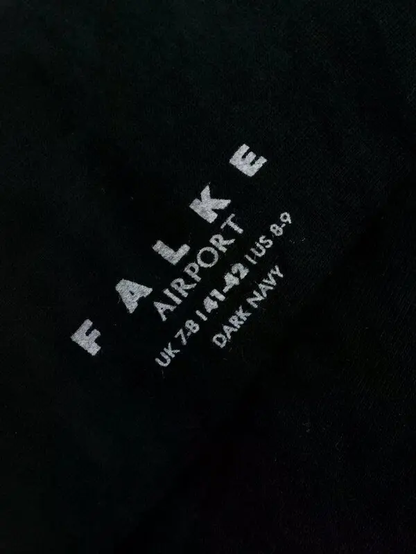 Falke Logo-knit Virgin Wool Socks