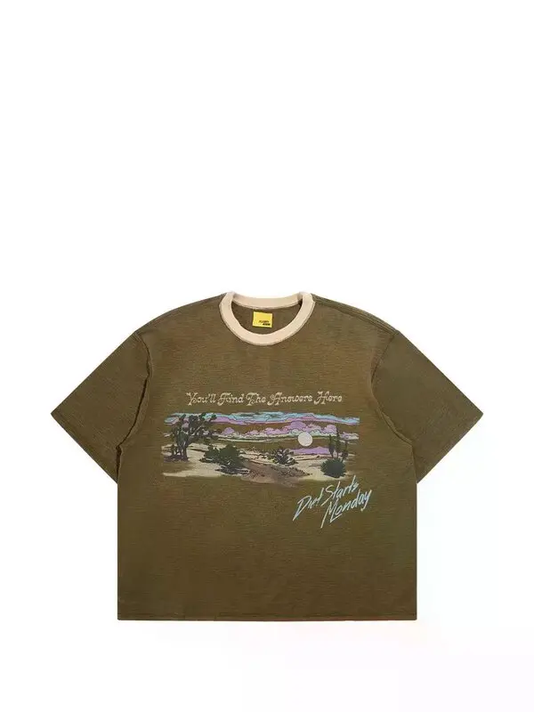 STADIUM GOODS Graphic-print Desertscape T-shirt