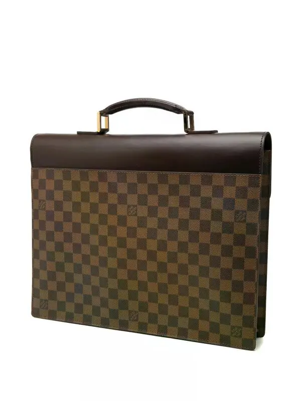LOUIS VUITTON Damier Ebene Altona Pm Business Bag