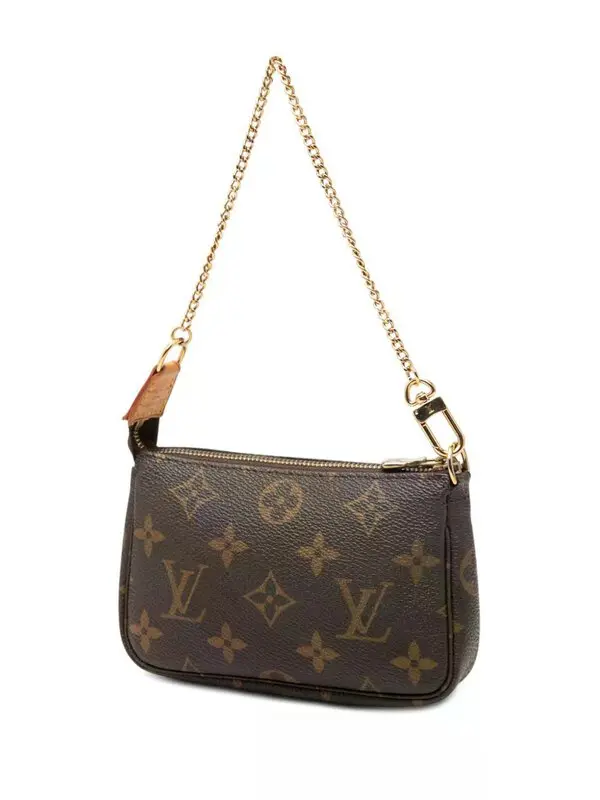 LOUIS VUITTON 2006 Monogram Mini Pochette Accessoires Handbag