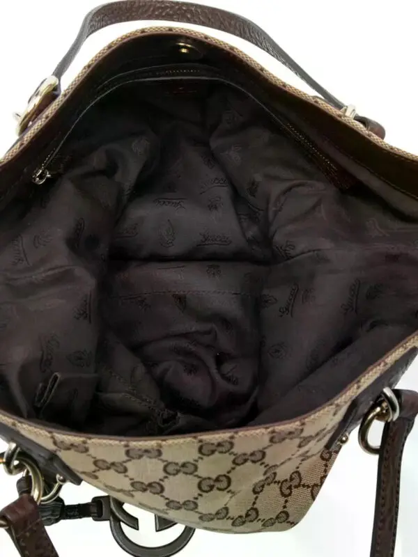 Gucci 2000-2015 Gg Canvas Gg Charm Tote Bag