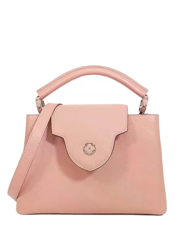 LOUIS VUITTON 2018 Taurillon Capucines Bb Satchel - Pink