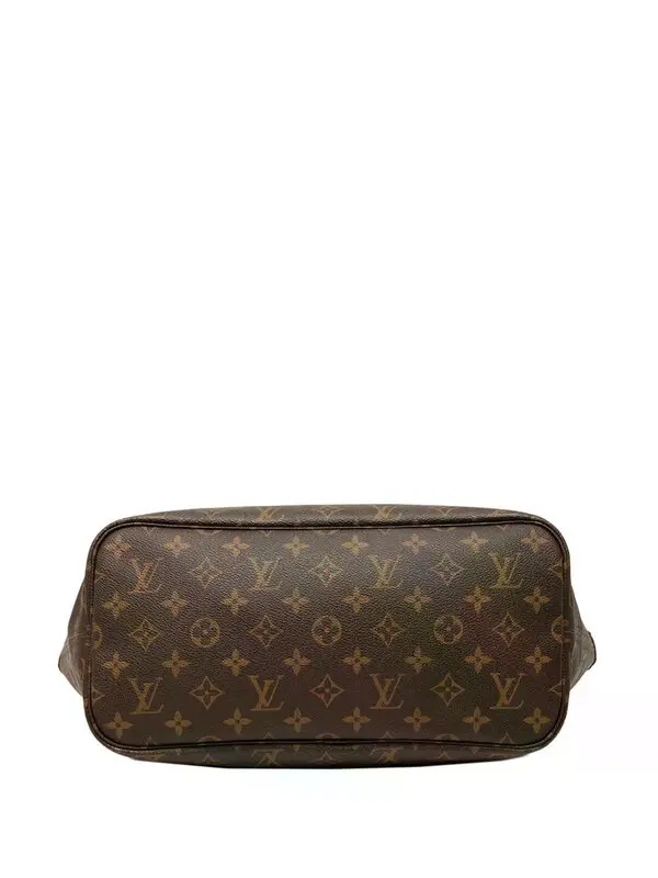 LOUIS VUITTON 2014 Monogram Neverfull Mm Tote Bag - Brown