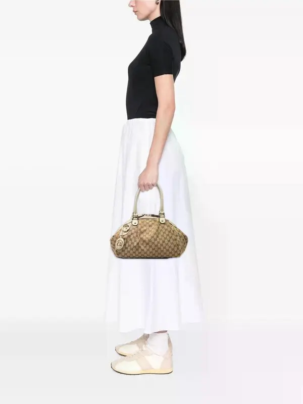 Gucci 2000-2015 Gg Canvas Sukey Satchel