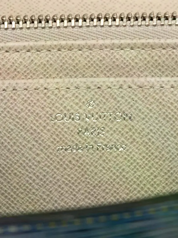 LOUIS VUITTON 2015 Epi Denim Twist Wallet Long Wallets