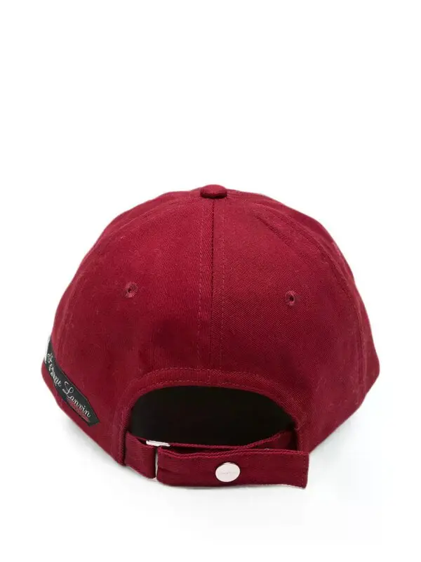 LANVIN Logo-patch Baseball Cap