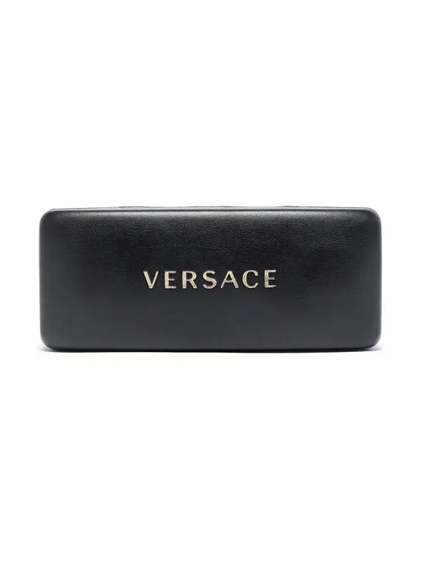 Versace Greca Detail Oversized Sunglasses