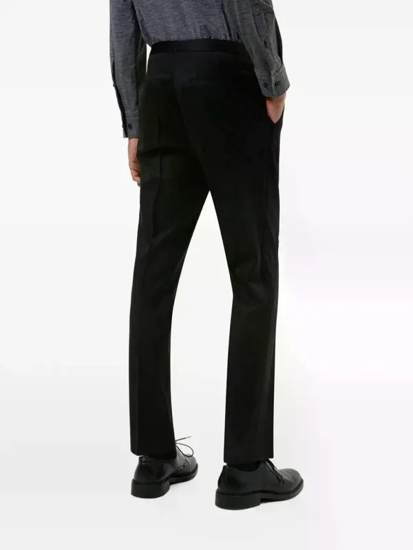 Hugo Satin-waistband Tailored Trousers