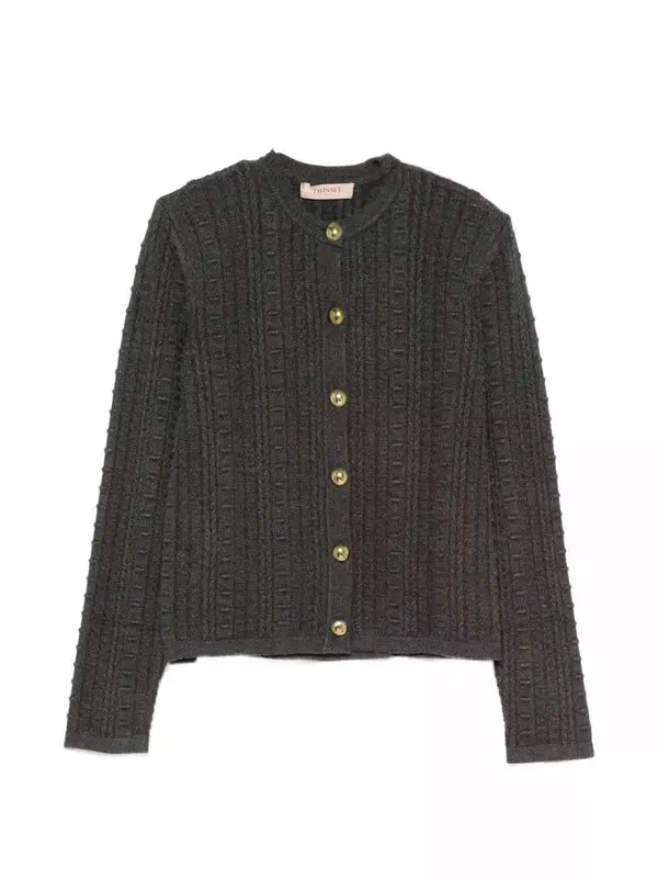 TWINSET Button-up Jacket - Grey
