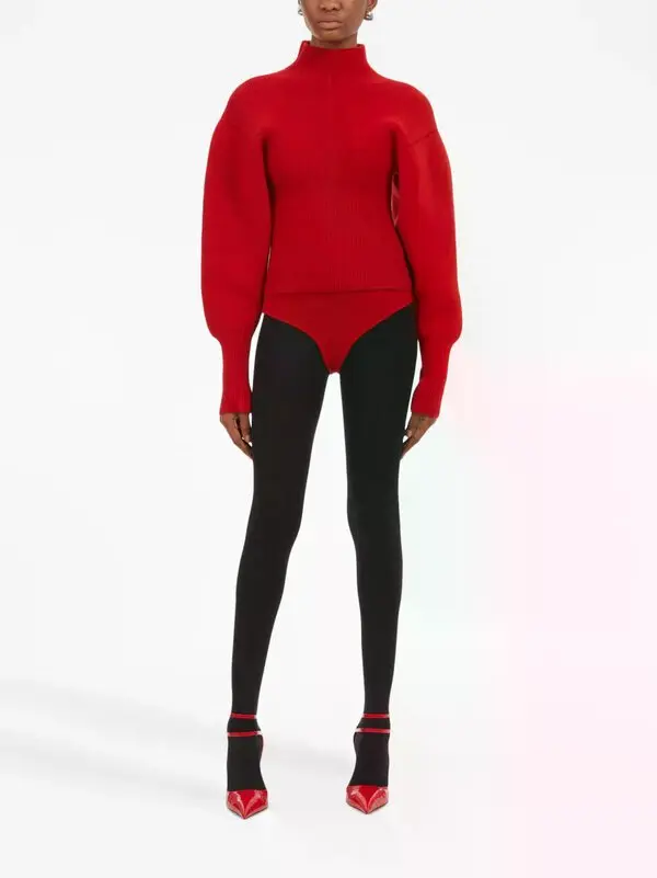 FERRAGAMO High-waisted Ribbed Shorts