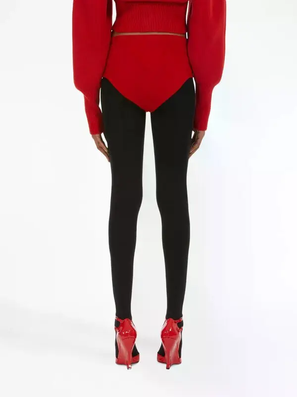 FERRAGAMO High-waisted Ribbed Shorts