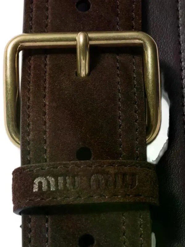 Miu Miu Suede Belt