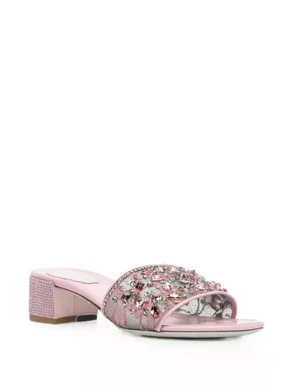Rene Caovilla Christy Crystal-embellished Sandals