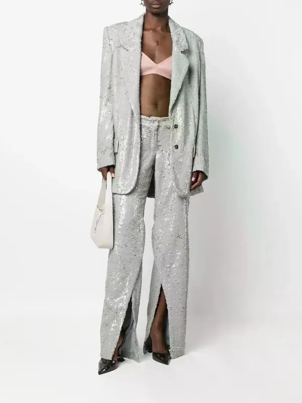 THE MANNEI Sierra Cropped Leather Tank Top