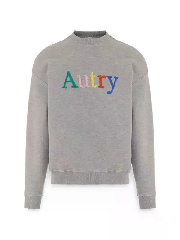AUTRY Sweatshirt With Multicolor Logo Embroidery